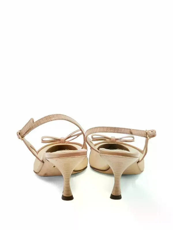 Dolce & Gabbana Lori Lizard-embossed Pumps