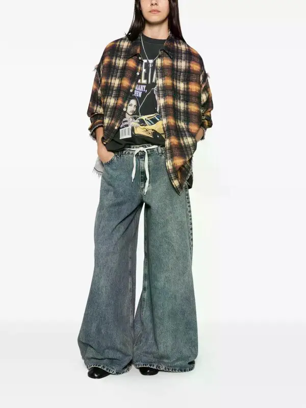 GOD SAVE DENIM Wide-leg Jeans