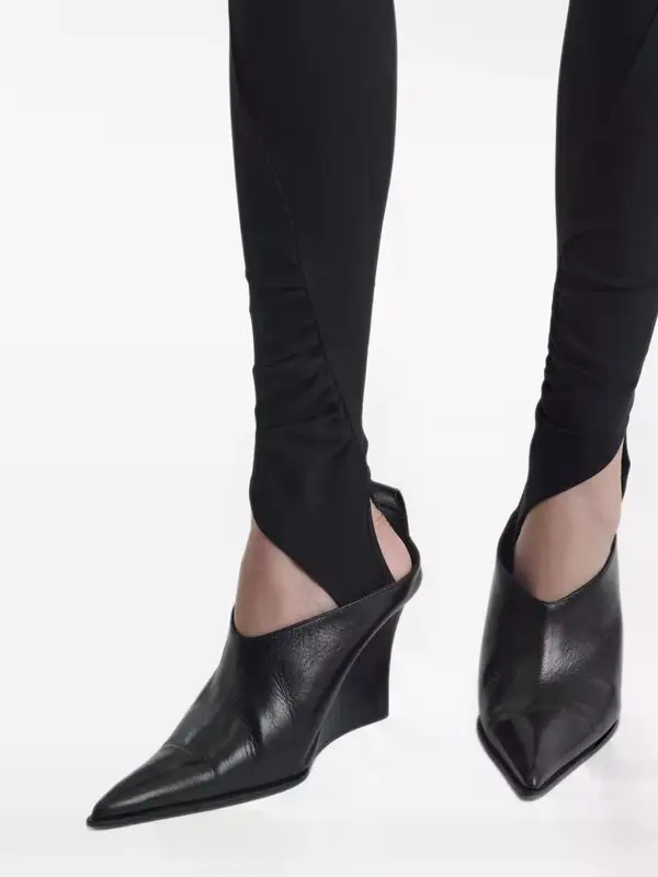 IRO PARIS Titanium Gathered Stirrup Leggings