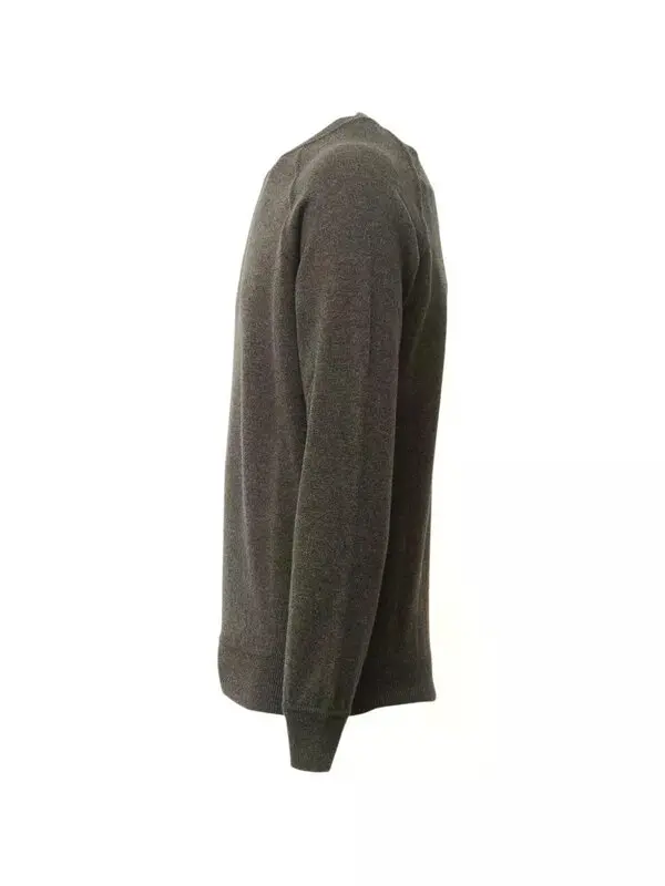 FILIPPO DE LAURENTIIS Raglan-sleeve Crew-neck Fine-knit Sweater