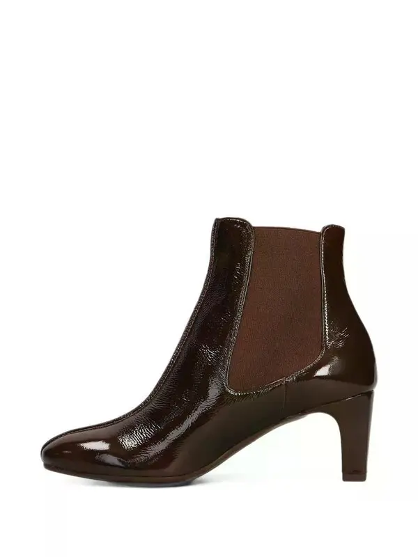 Chie Mihara Fronda Patent-leather Elasticated-side Ankle Boots