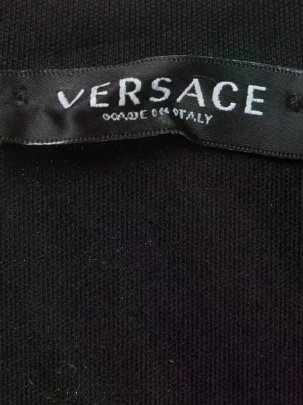 Versace Logo Chain-necklace-print T-shirt