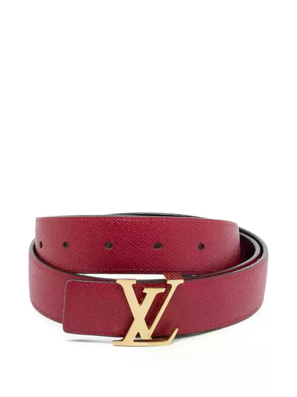 LOUIS VUITTON 2013 Initiales Reversible Belt