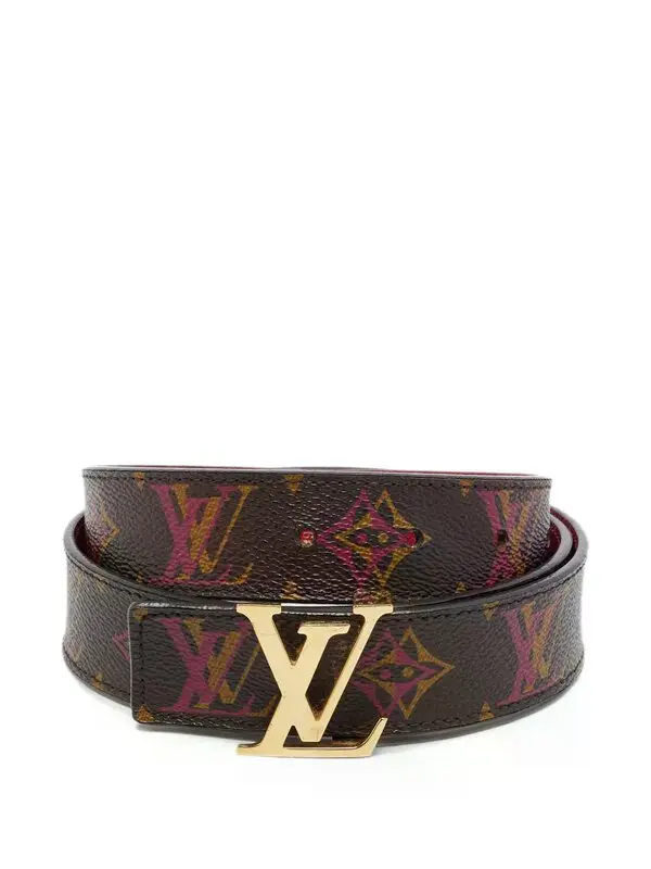 LOUIS VUITTON 2013 Initiales Reversible Belt
