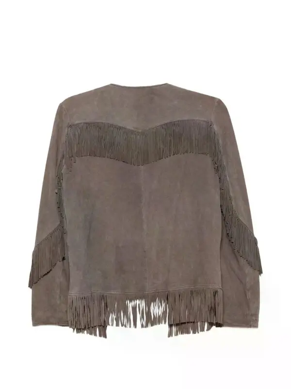 A.N.G.E.L.O. VINTAGE CULT 2000s Fringe Suede Jacket