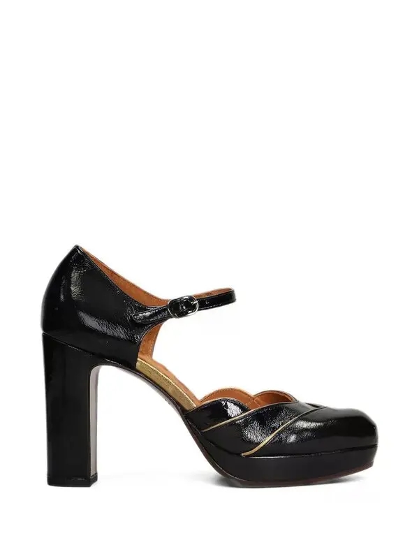 Chie Mihara Uyako Patent-finish Platform Pumps