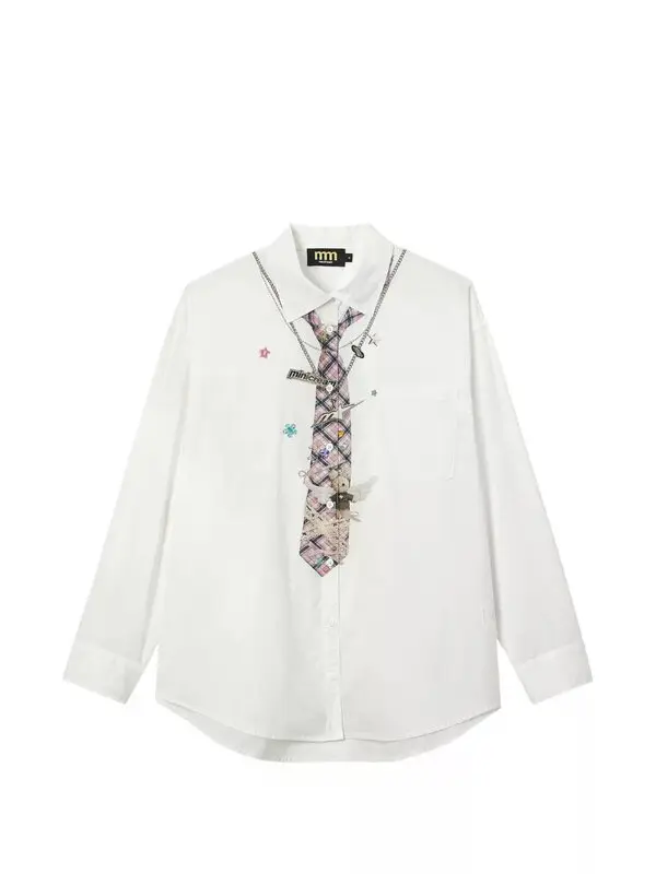 MINI CREAM Graphic-print Shirt