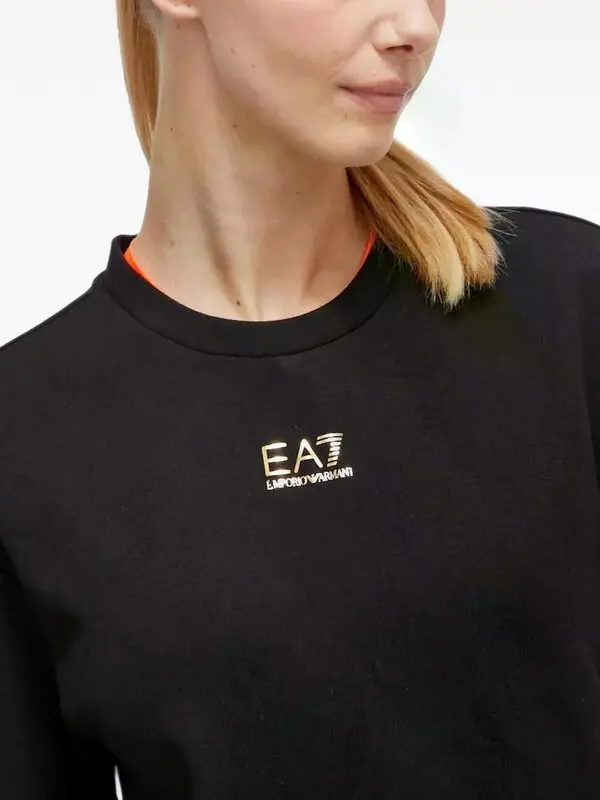 EA7 Logo-detail Sweatshirt