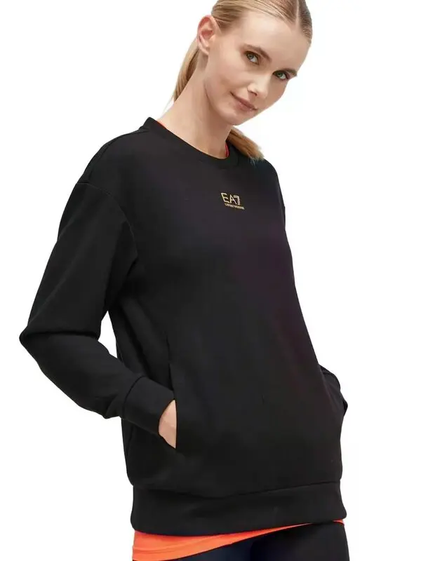 EA7 Logo-detail Sweatshirt