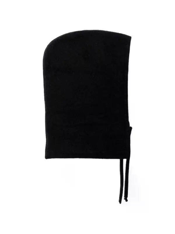 LANEUS Drawstring-fastening Knit Balaclava