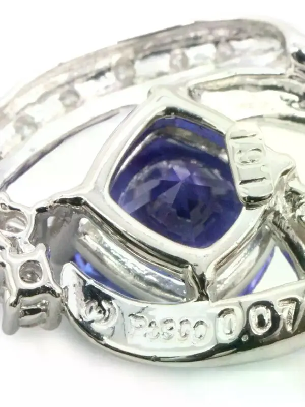TASAKI 2010s Tanzanite Diamond Pendant