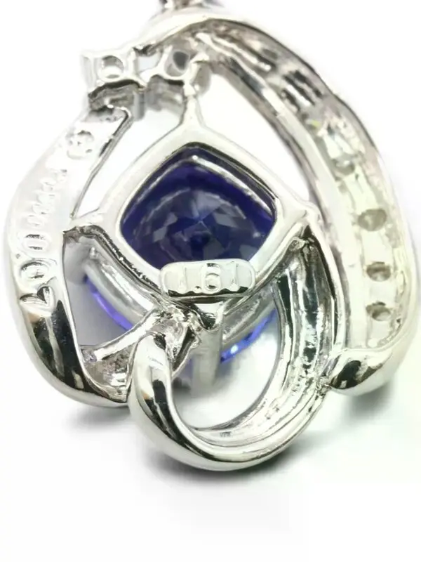 TASAKI 2010s Tanzanite Diamond Pendant