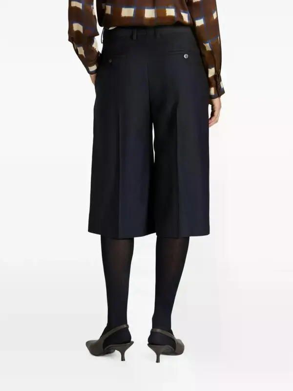 SLOWEAR Pressed-crease Shorts