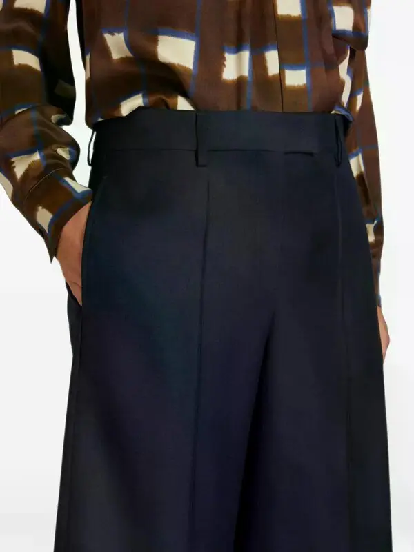 SLOWEAR Pressed-crease Shorts