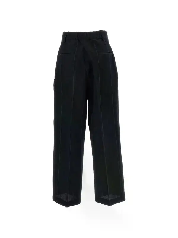 BERGFABEL Rebby Glen Pinstripe-pattern Tailored Trousers