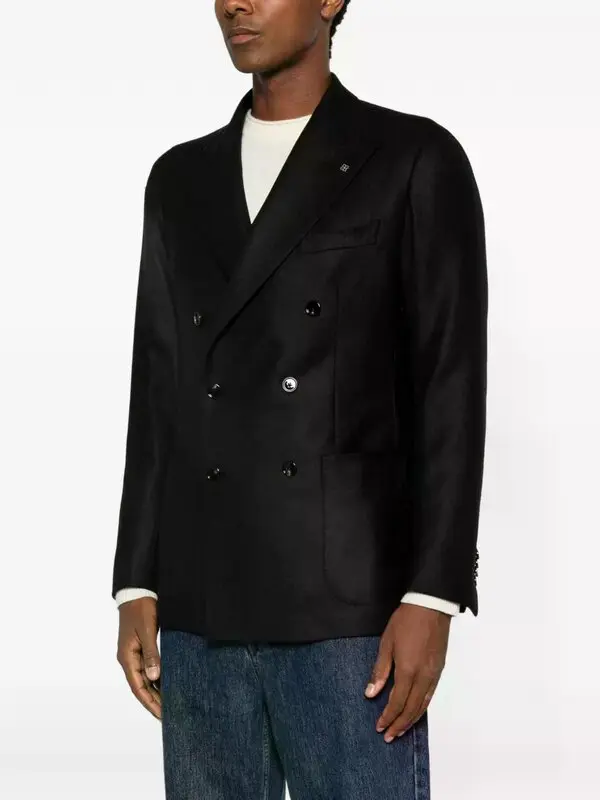 Tagliatore Double-breasted Peaked-lapel Jacket