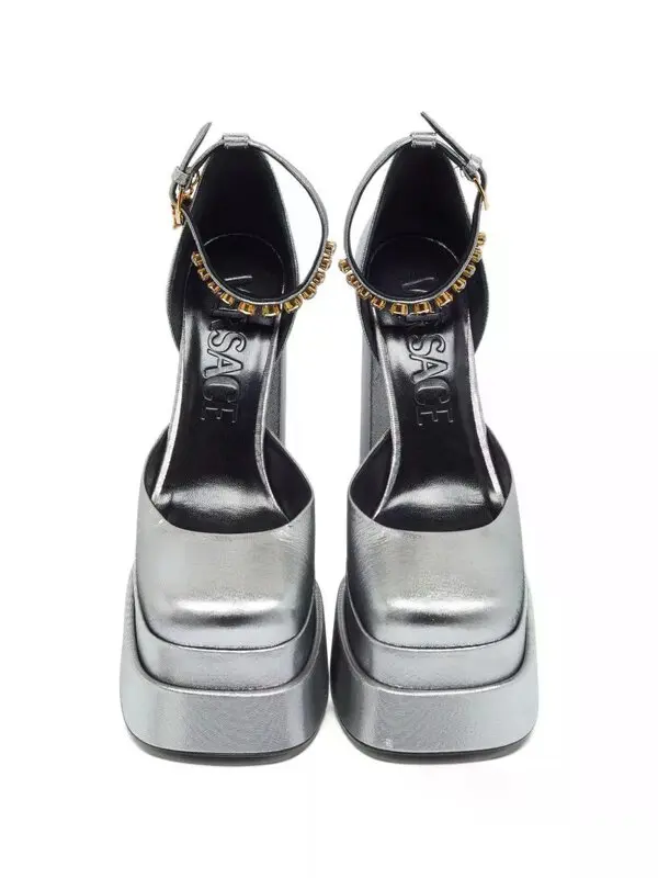 Versace Medusa Aevitas Double Platform Pumps