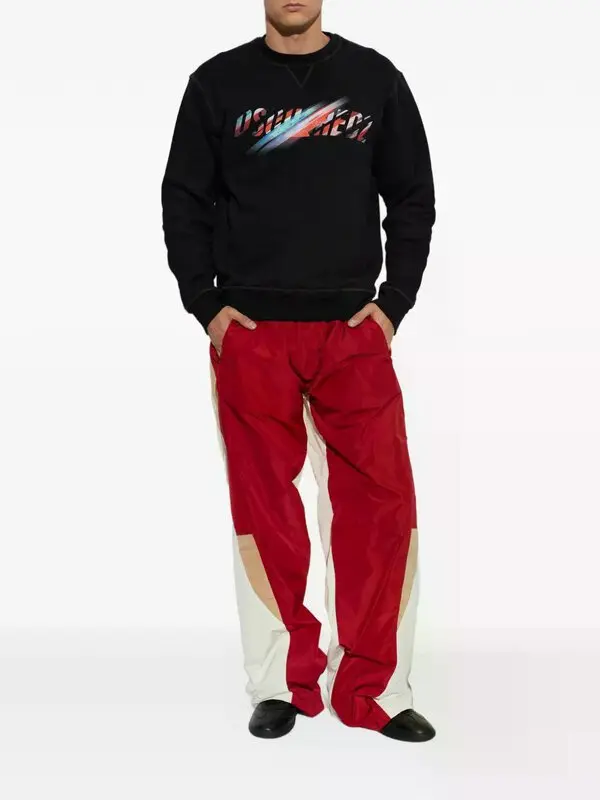 Dsquared2 Colourblock Wide-leg Trousers