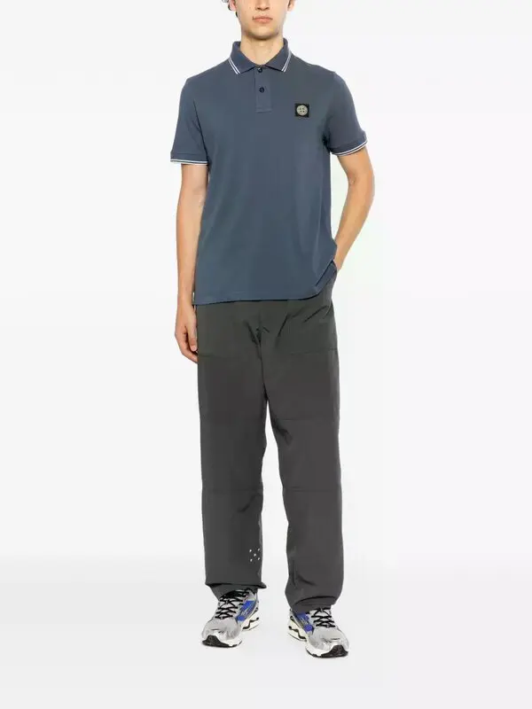 Stone Island Logo-patch Polo Shirt