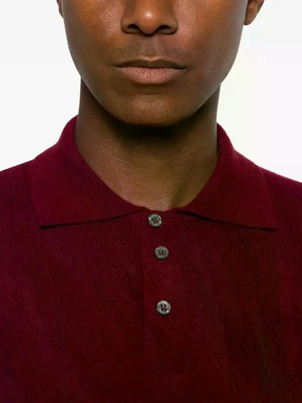 DRUMOHR Long-sleeve Polo-collar Sweater