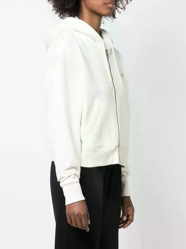 Dickies Logo-patch Zip-up Hoodie