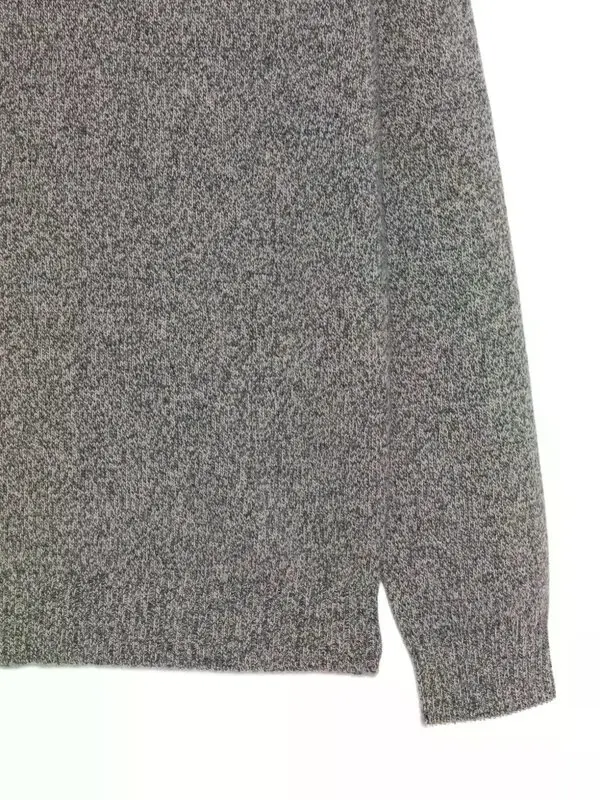 CENERE GB Marl-knit Crew-neck Sweater