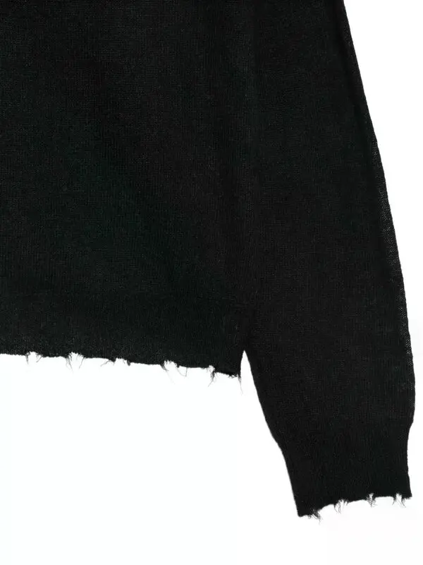 FREI-MUT Distressed Fine-knit Sweater