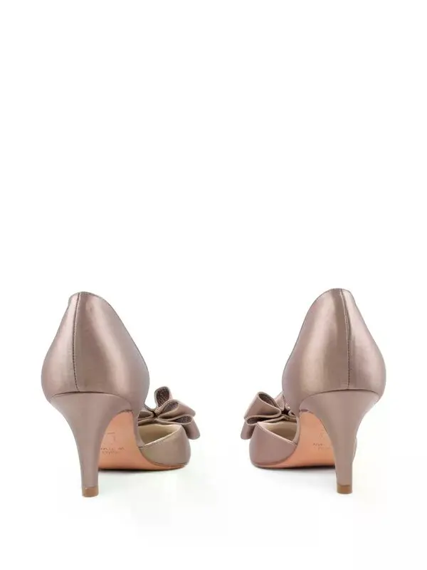 STUART WEITZMAN Bow-detail Pointed-toe Pumps