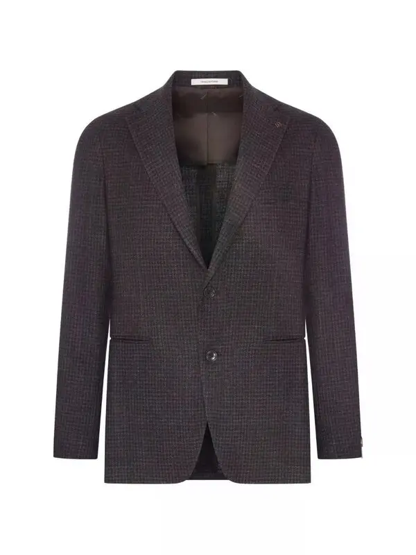 Tagliatore Micro-check Single-breasted Blazer
