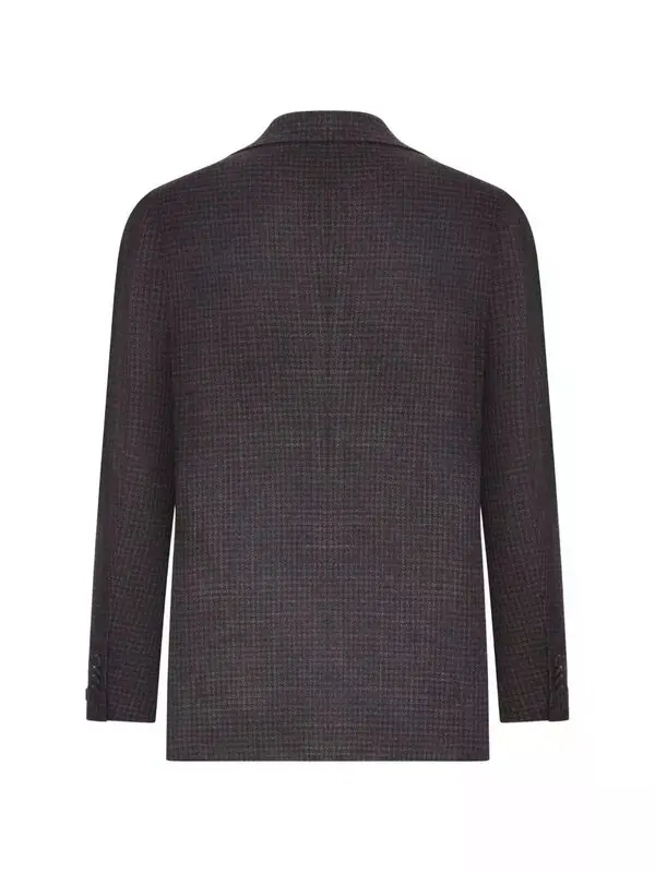 Tagliatore Micro-check Single-breasted Blazer