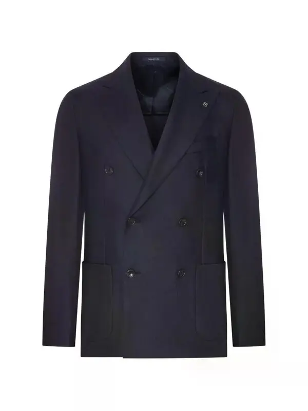 Tagliatore Double-breasted Peak-lapel Blazer