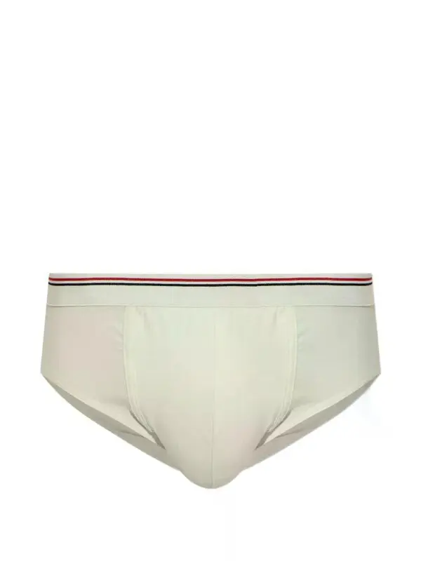 Dsquared2 Logo-print Striped-waistband Briefs