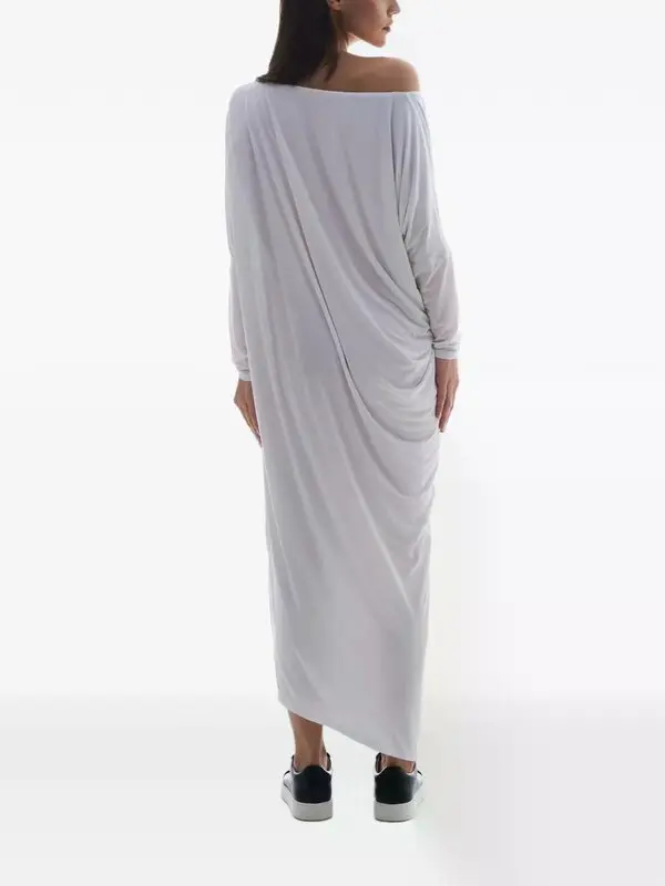 TESSITURA BODY COUTURE Draped Oversized Asymmetric Maxi Dress
