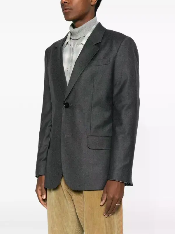 AMI Paris Single-breasted Wool Blazer