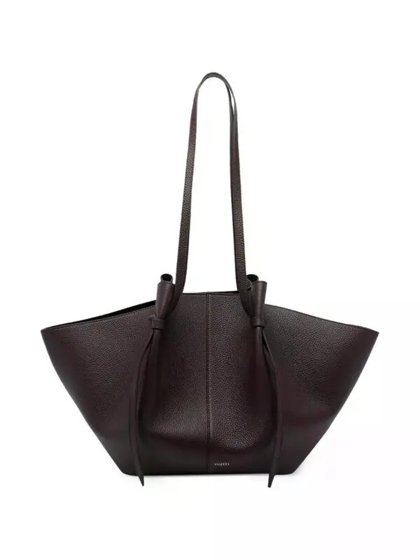 Yuzefi Large Mochi Pebble-grain Leather Shoulder Bag