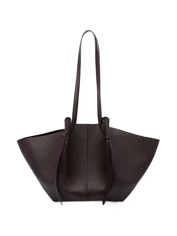 Yuzefi Large Mochi Pebble-grain Leather Shoulder Bag