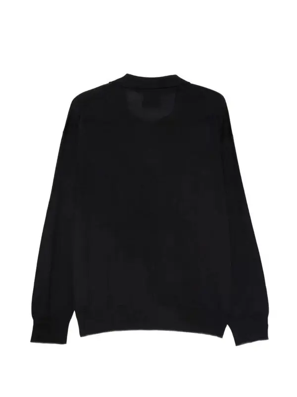 HOSIO Fine-knit Long-sleeved Sweater