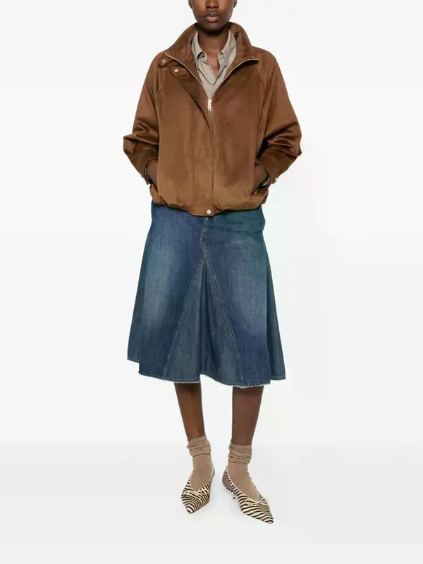 Marella High-neck Raglan-sleeve Jacket