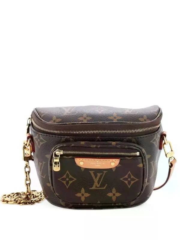 LOUIS VUITTON Bum Bag Monogram Canvas Mini Belt Bag