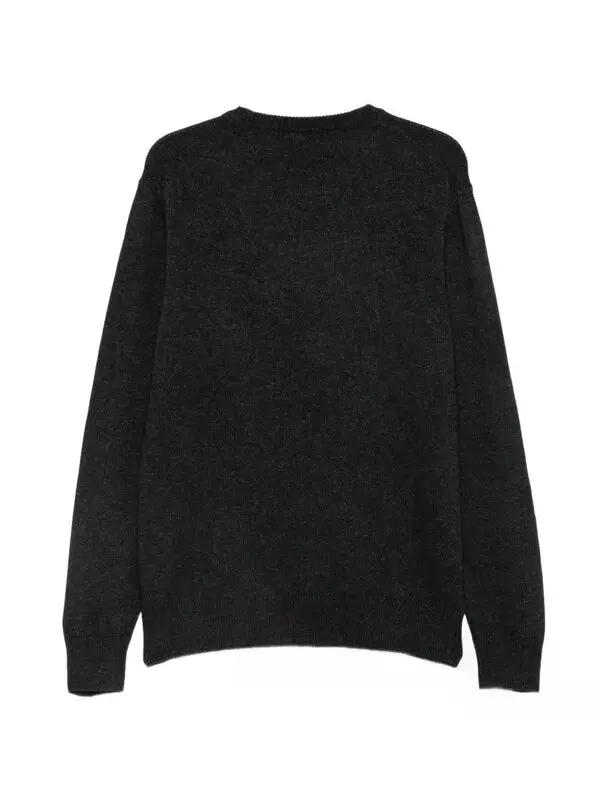 MC2 SAINT BARTH Slogan-print Wool Sweater