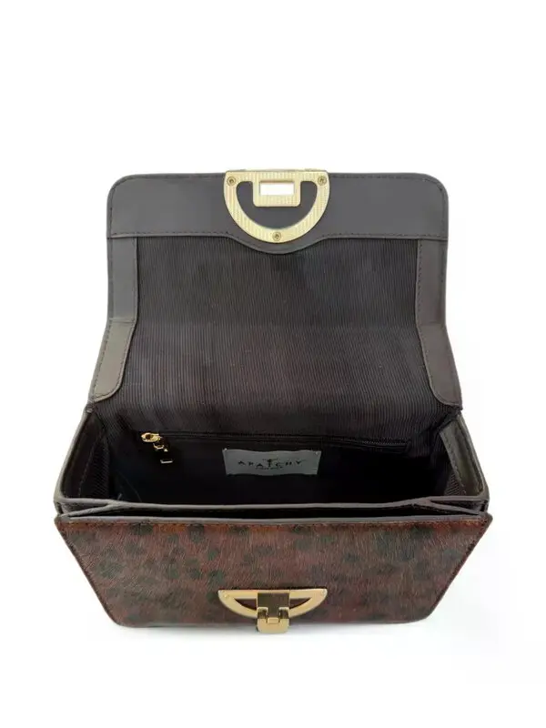 APATCHY LONDON Tilly Leopard-print Shoulder Bag