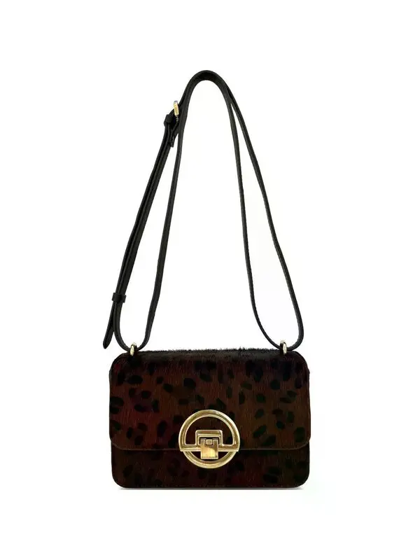 APATCHY LONDON Tilly Leopard-print Shoulder Bag - Brown
