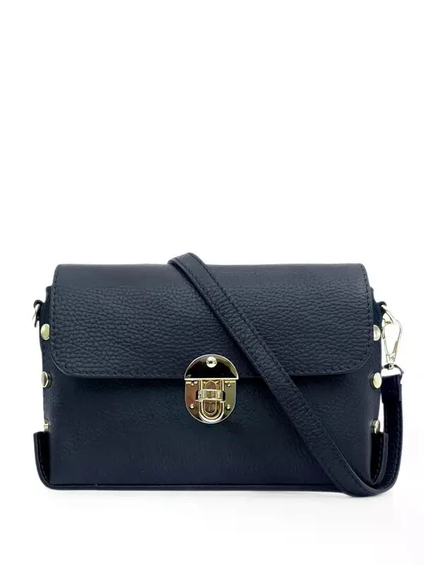 APATCHY LONDON Bloxsome Stud-embellished Crossbody Bag - Blue