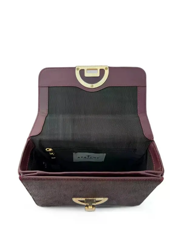 APATCHY LONDON Tilly Hair-on Leather Mini Bag