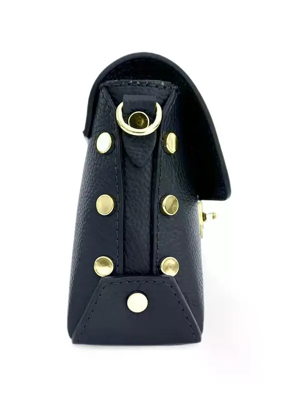 APATCHY LONDON Bloxsome Studded Leather Crossbody Bag