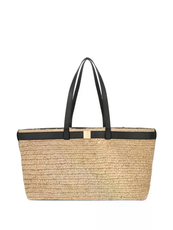 APATCHY LONDON Esme Leather-trim Tote Bag