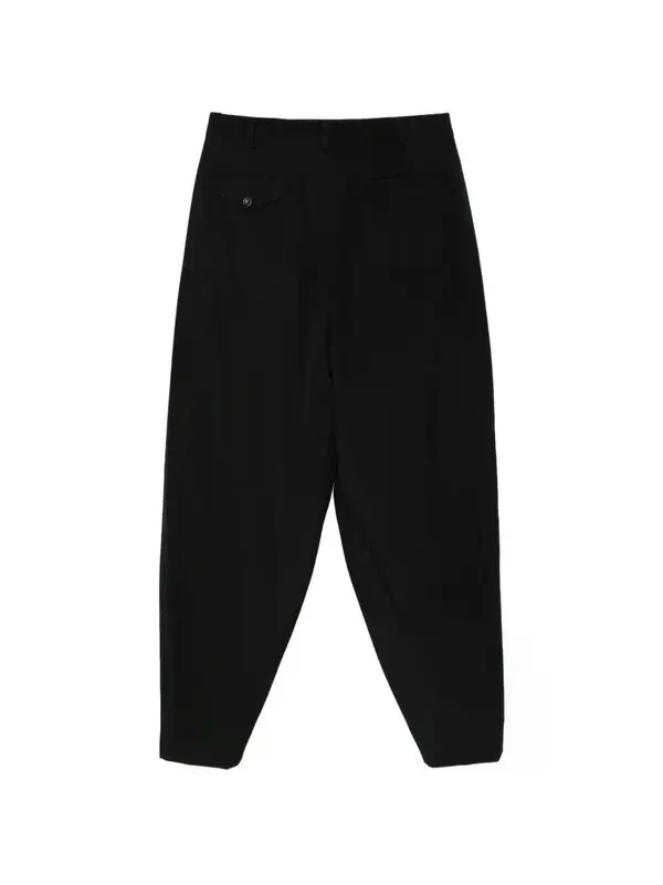 Comme Des Garçons Belt-loop Pleated Trousers
