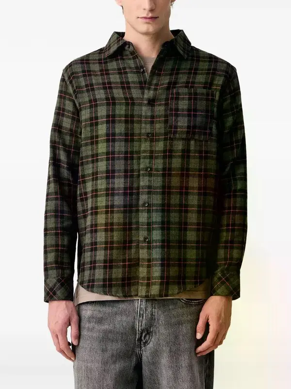 Hurley Check-pattern Chest-pocket Shirt