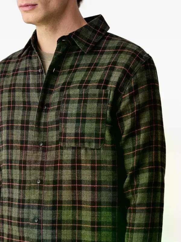 Hurley Check-pattern Chest-pocket Shirt