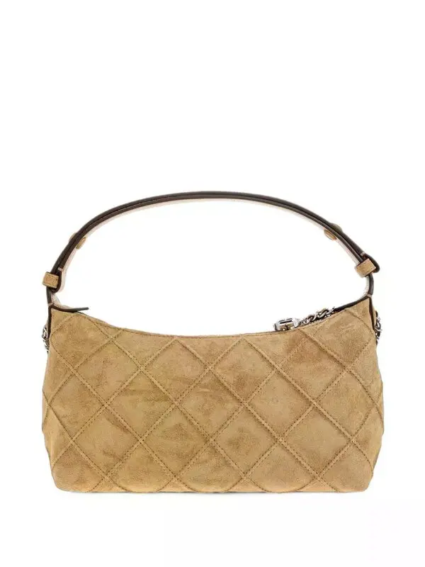 Tory Burch Fleming Suede Pochette